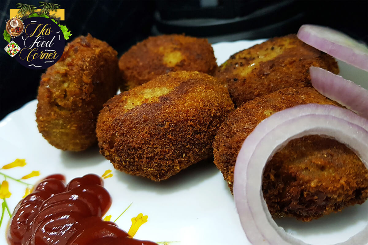 Beef Cutlet | Bakery Style | Recipe | Nas Food Corner