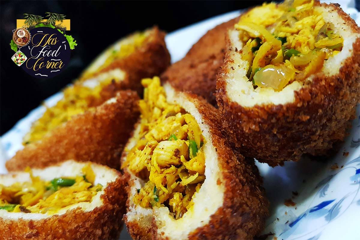 Bread Pocket | Bread Sandwich | Recipe | Nas Food Corner