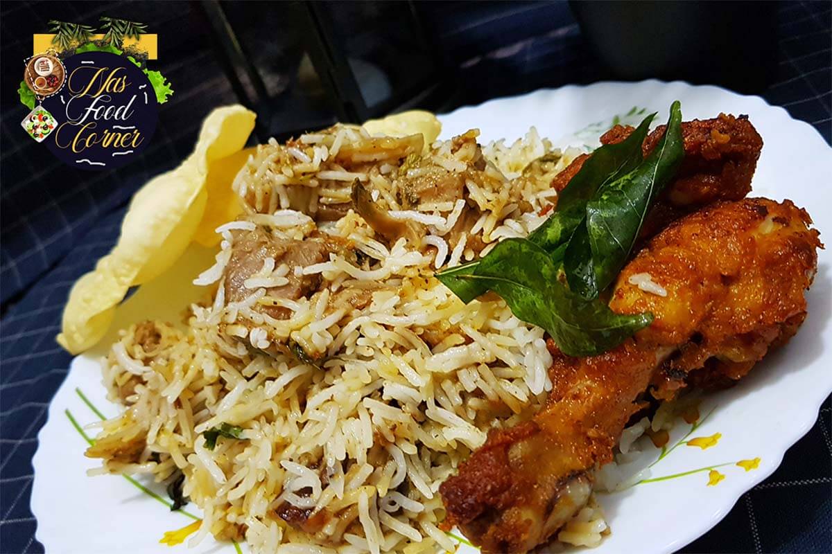 Thalassery Mutton Dum Biryani | Recipe | Nas Food Corner