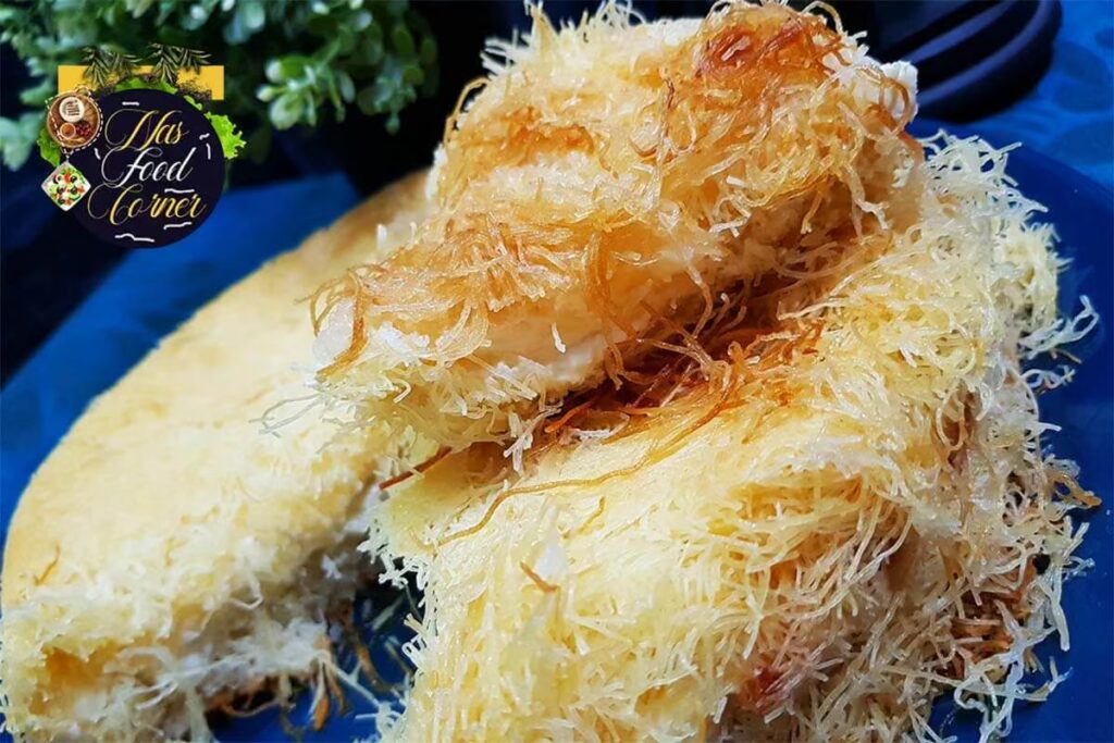 Kunafeh | Knafeh | Cream Kunafa | Recipe | Nas Food Corner